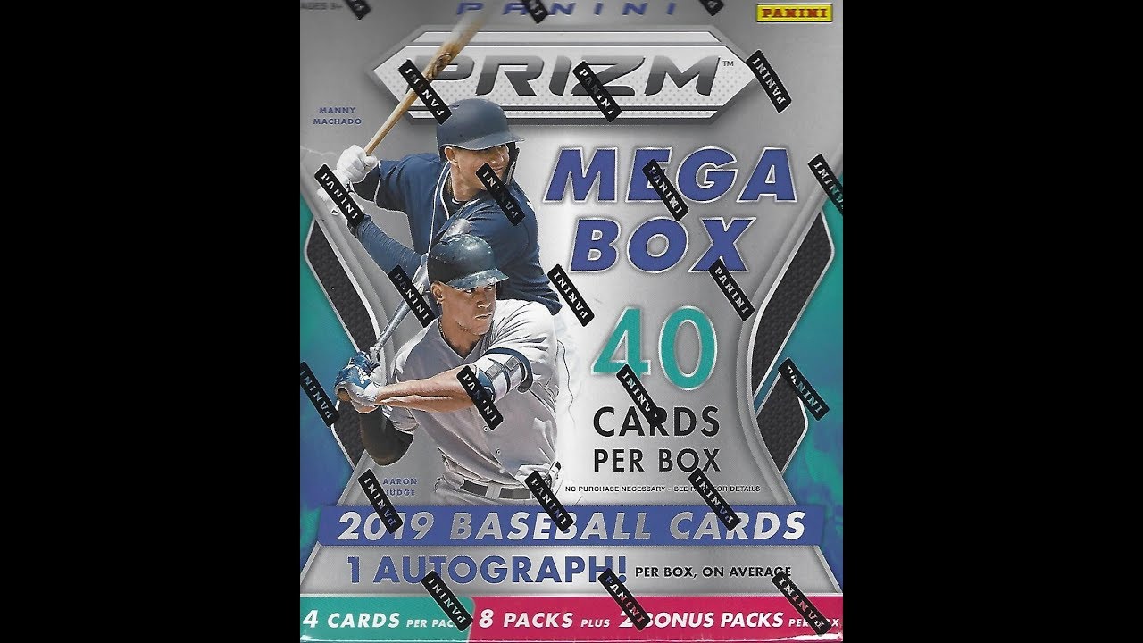 2019 Panini Prizm Baseball Mega Box Break / 1 Auto - YouTube