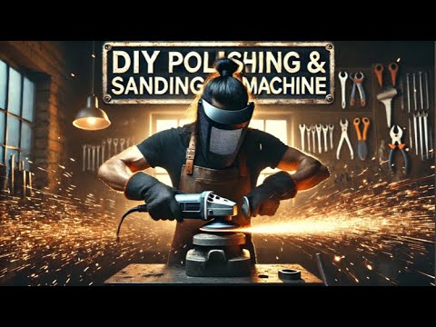 DIY Polishing and Sanding Machine #Knife smithing - YouTube