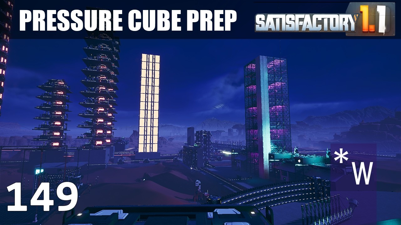 Pressure Cube Prep - SATISFACTORY 05.149 - YouTube
