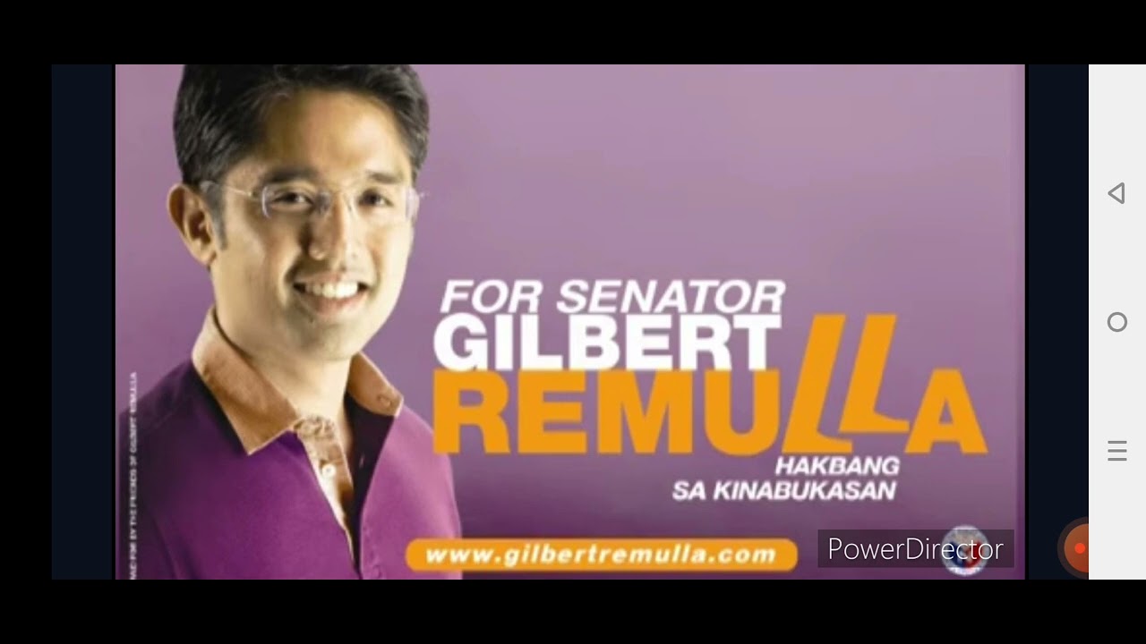 (RARE) Lito Camo Gilbert Remulla Campaign Jingle For Senator (2010 ...