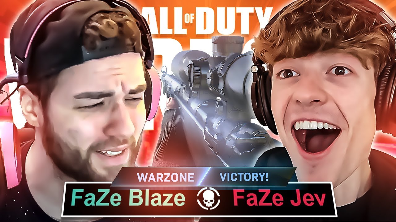 Blaze DESTROY'S FaZe Jev in WARZONE SOLOS!? 🤯 **NOT CLICKBAIT** - YouTube
