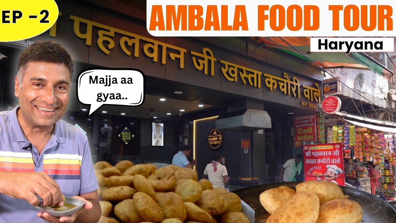EP - 2 Ambala Food Tour, Haryana | Ambala places to eat | Science ...