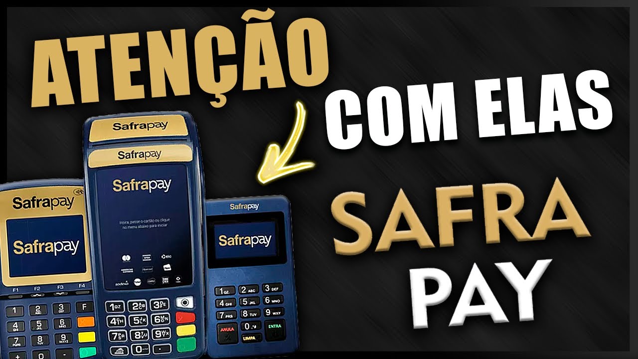 Qual a MELHOR Máquina de Cartão SAFRAPAY? Saiba Tudo! - YouTube