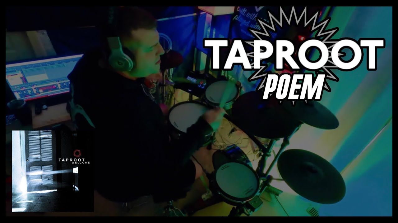 Taproot - Poem (Drum Cover) - YouTube
