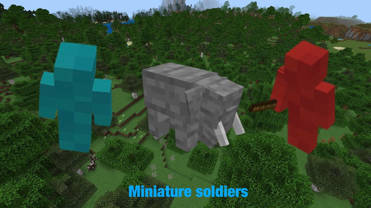 The Wool Soldiers mod for Minecraft - YouTube