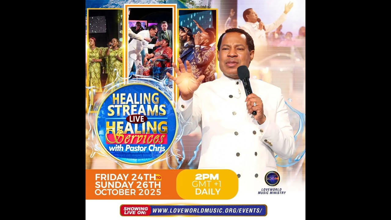 DAY 2: HEALING STREAMS LIVE HEALING SERVICES WITH PASTOR CHRIS - OCT ...