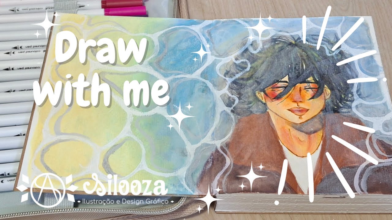 Pintura Draw with me - Processo criativo - YouTube