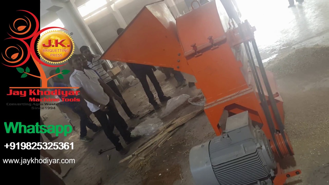 Biomass Crusher, Crusher Machine, Crusher Mill, Crusher plant - YouTube