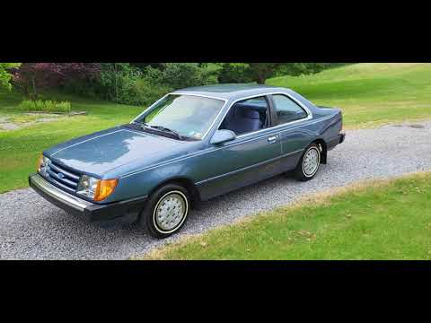 1985 Ford Tempo GL walk around - YouTube