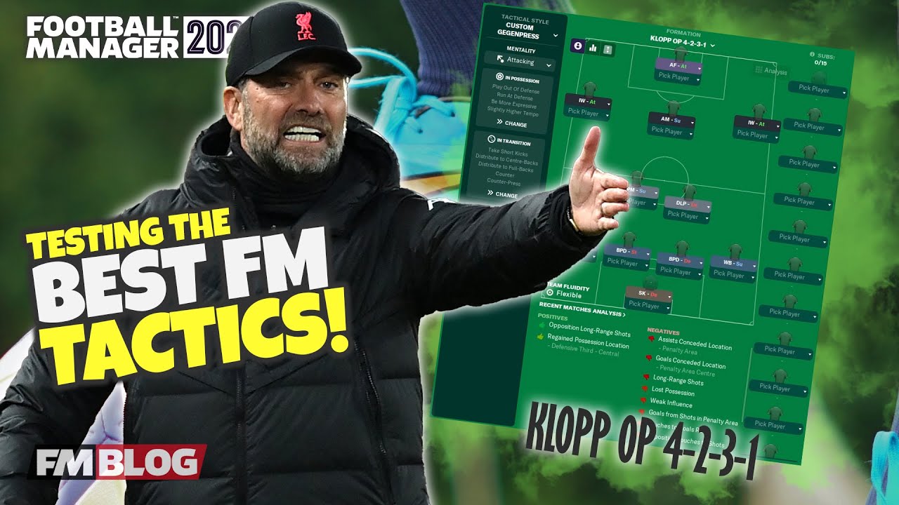 FM24 Tactics - Klopp OP 4-2-3-1 | The Best Tactics of Football Manager ...