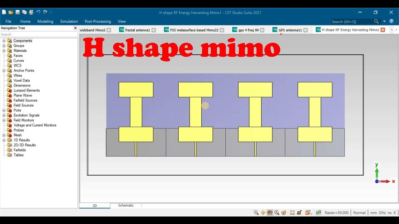 Endfire Waveguide Array characteristic mode analysis antenna coaxial ...