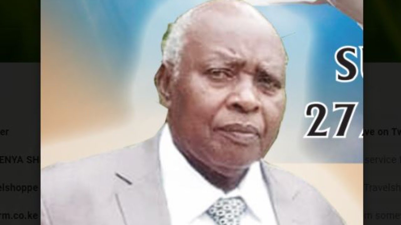 CELEBRATING THE LIFE OF ROBERT GICHURE GITAU - YouTube