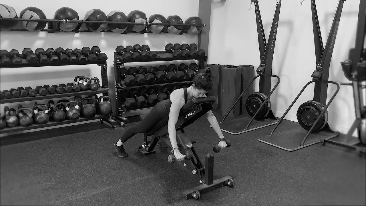 Dumbbell Face Pull - YouTube