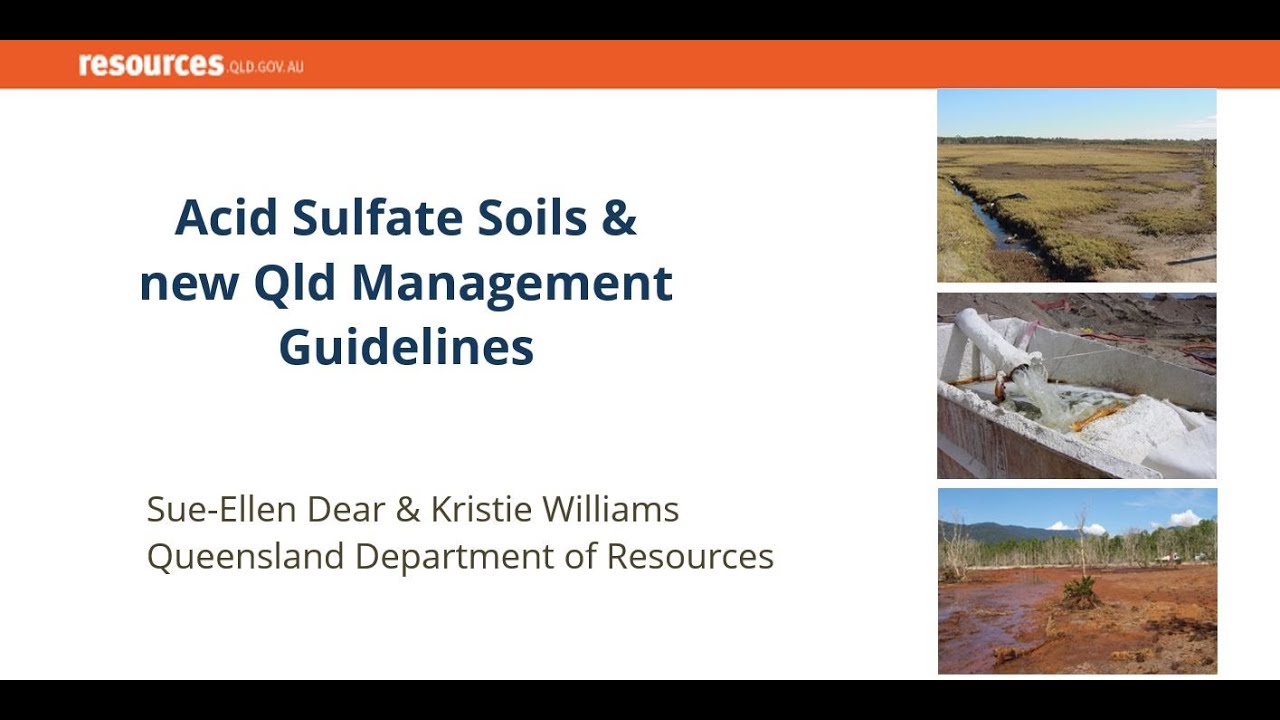 Acid Sulfate Soil Management - Exploring recent changes to the ...