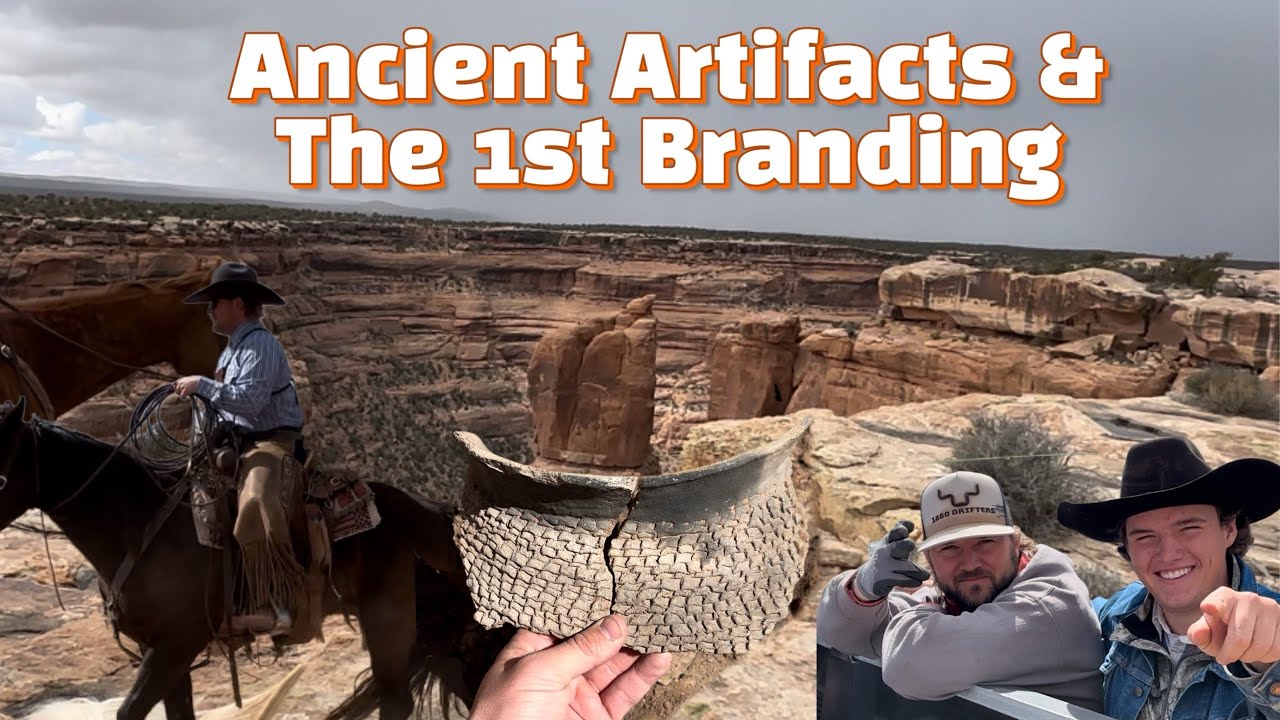 1st Branding Of The Year/ Making Good Horses/ New Saddle Bags/ Giveaway/ Ancient Artifacts - YouTube