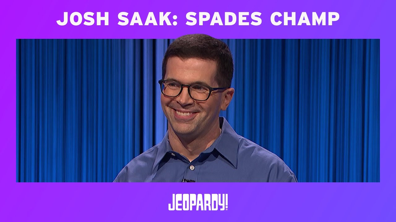 Josh Saak: Spades Champ | Winners Circle | JEOPARDY! - YouTube