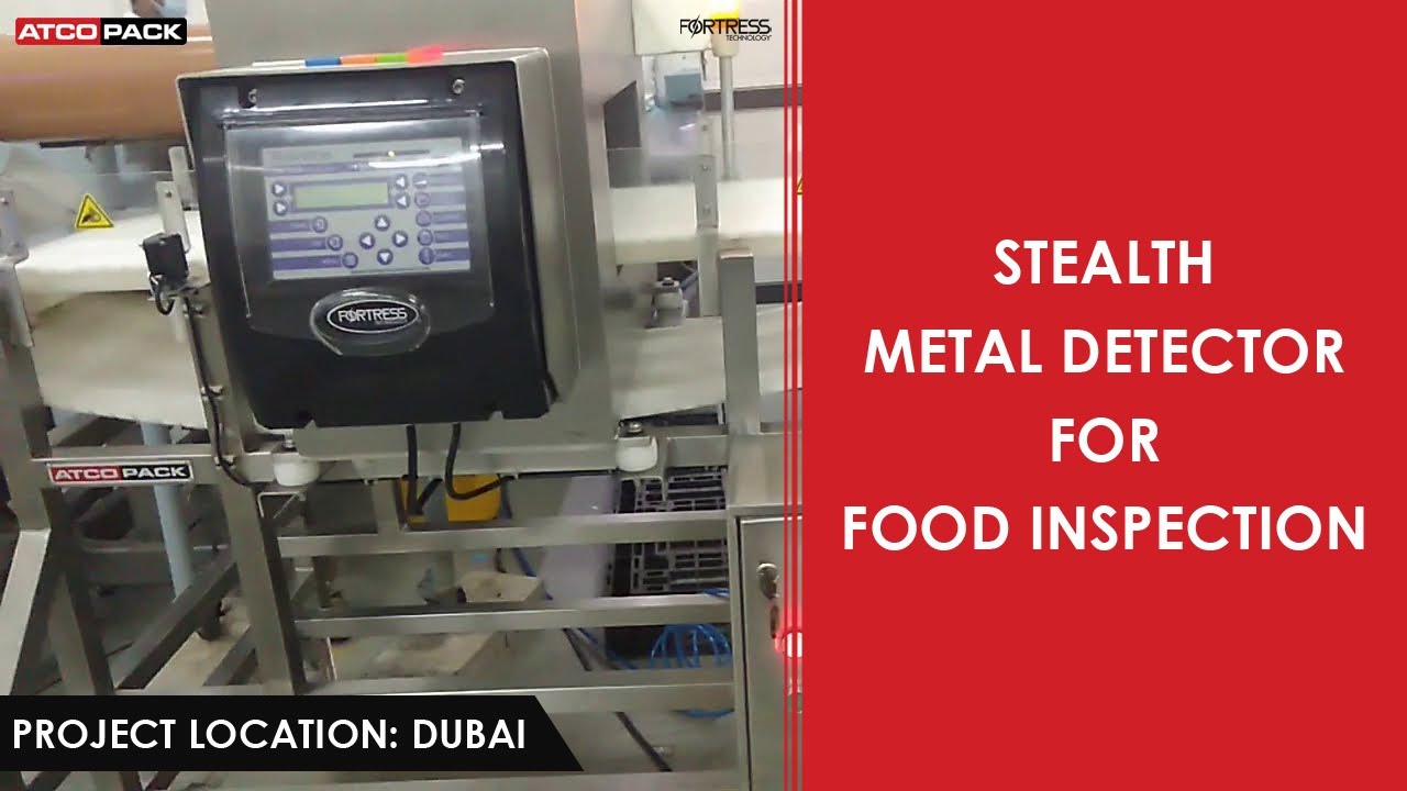 Stealth Metal Detector - Food Inspection Systems - ATCOPACK - YouTube
