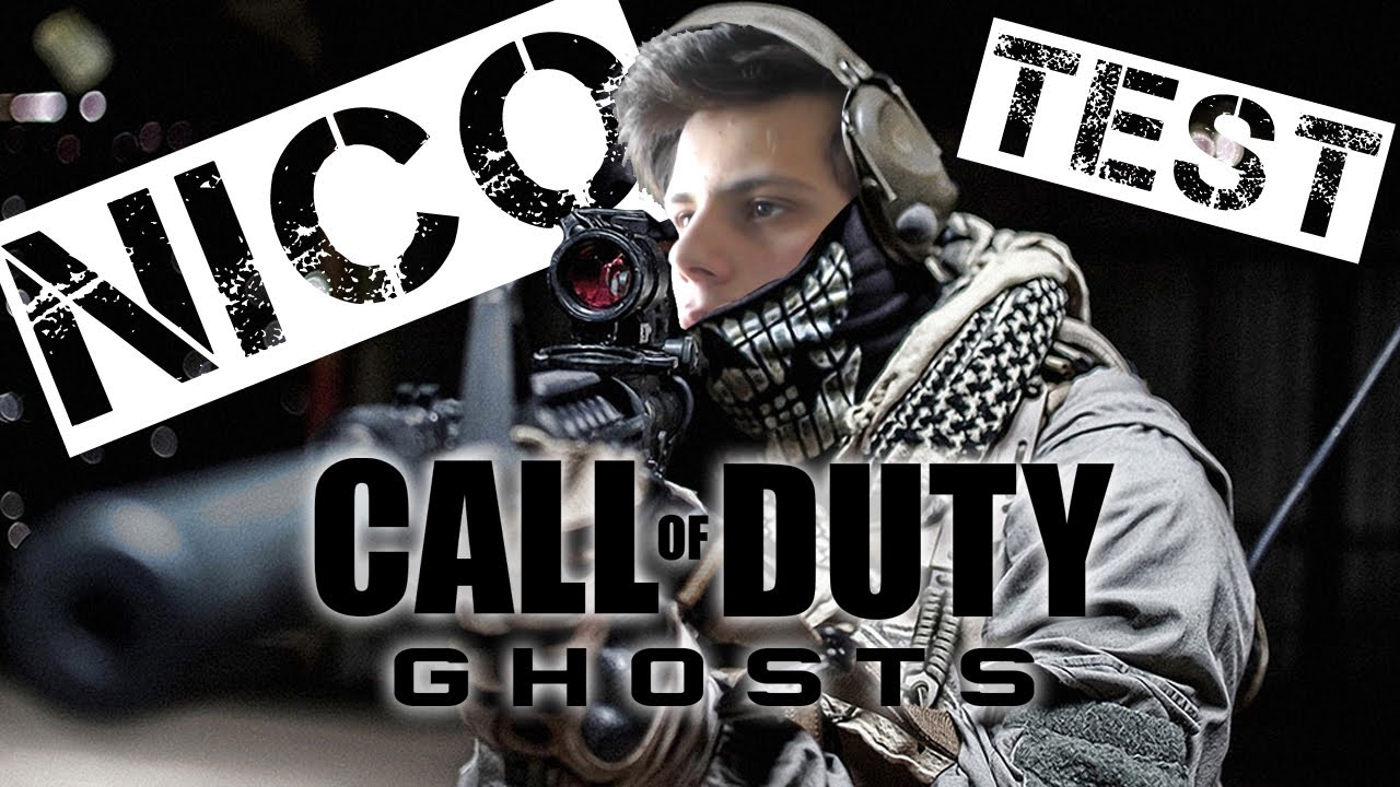 [HD]//FACE CAM// Nico test COD : Ghosts - YouTube