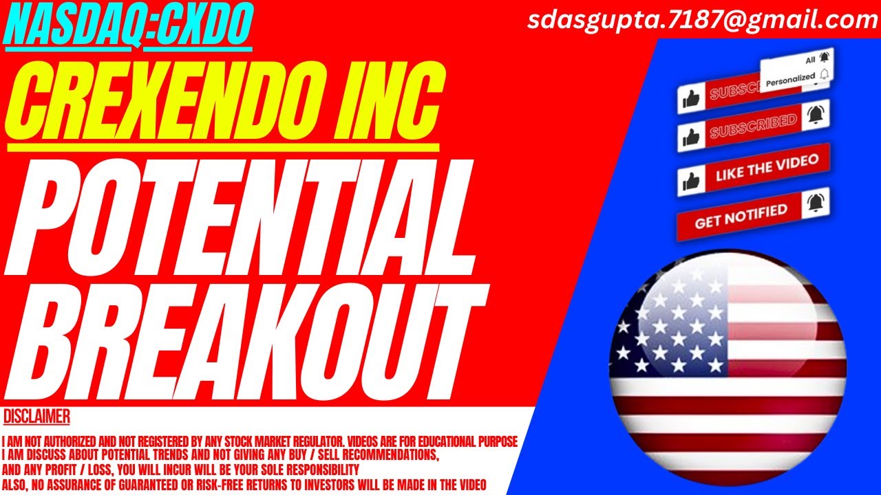 POTENTIAL BREAKOUT : CXDO STOCK ANALYSIS | CREXENDO STOCK - YouTube
