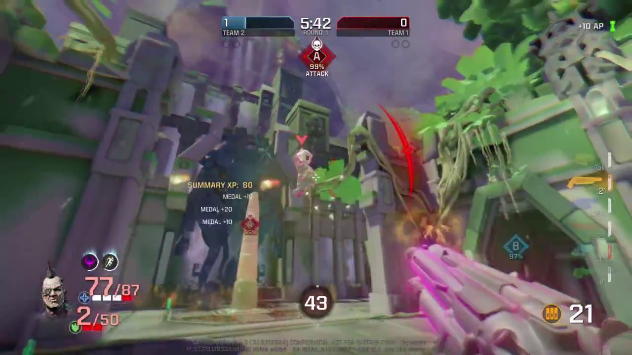 [Quake Champions CB] Anarki Gameplay - Sacrifice (Low LOD Bias driver ...