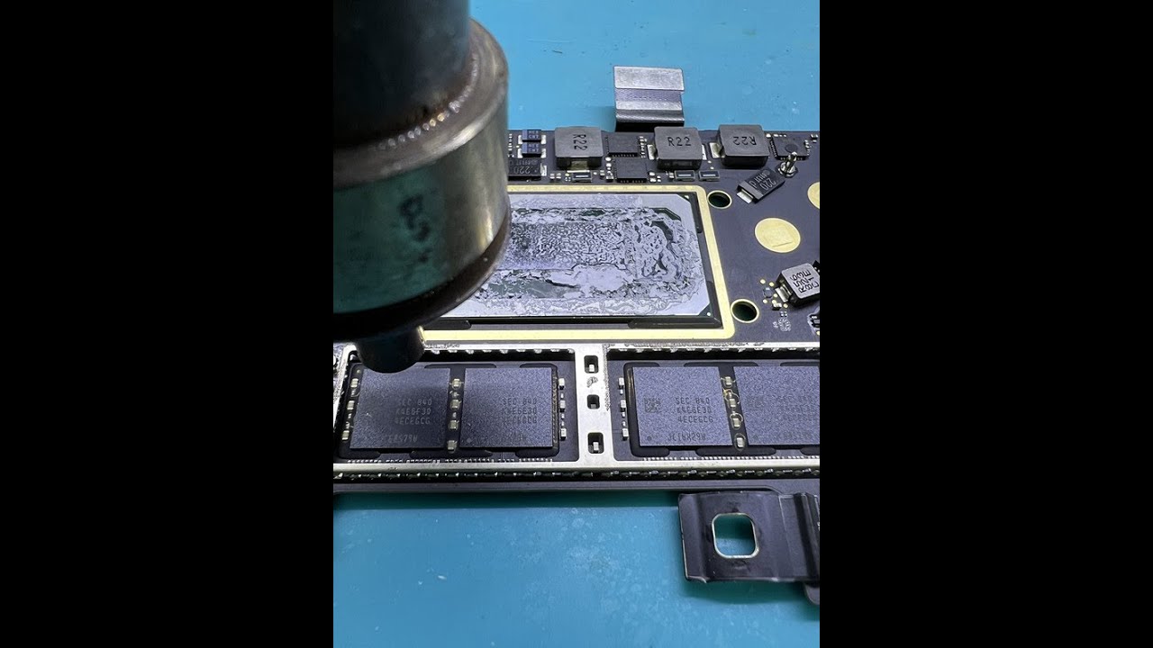 Upgrading MacBook Pro Memory and Reballing RAM (T2 Model ) - YouTube