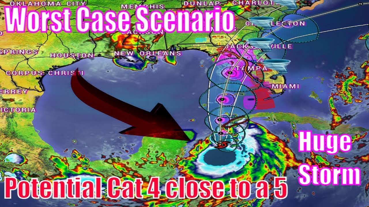 Worst Case Scenario Is Unfolding, Potential Cat 4 Major Hurricane ...