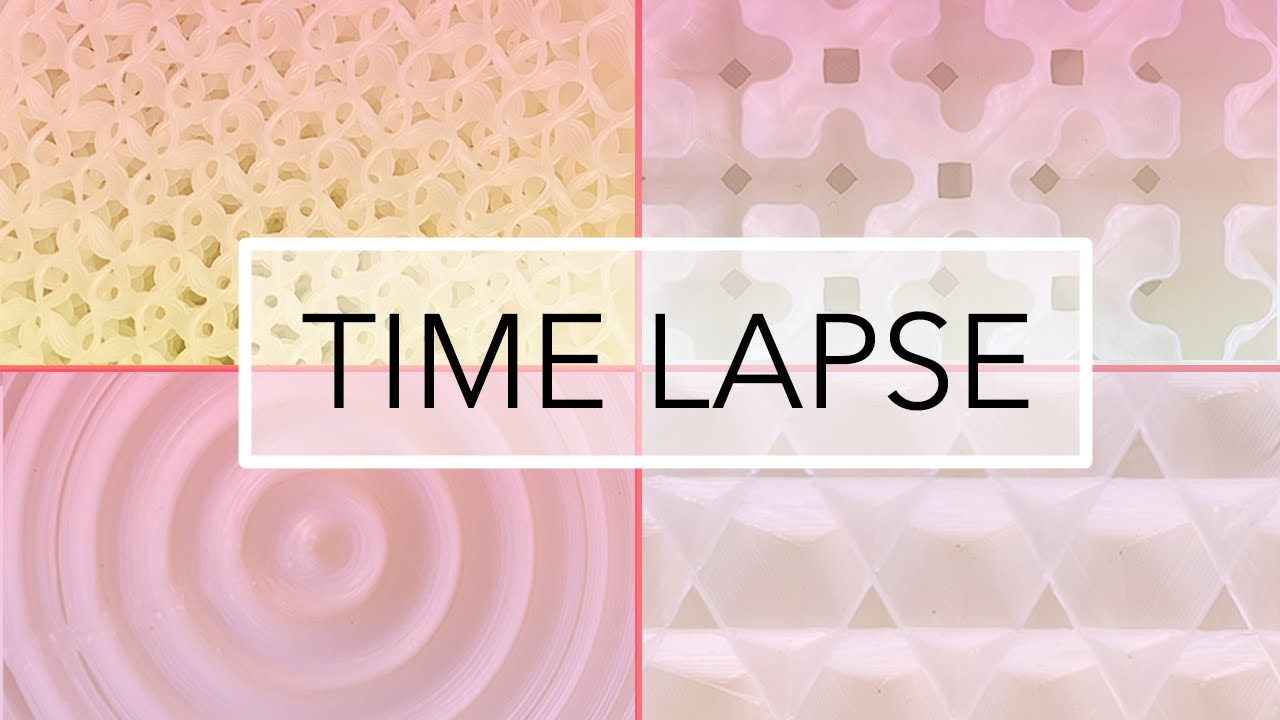 TimeLapse of moving patterns with 3D Printer / Part1 - YouTube