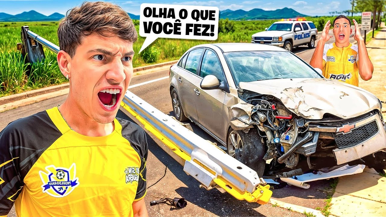 Meu IrmÃo Bateu Nosso Carro Youtube