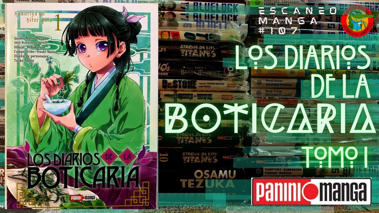 Los diarios de la BOTICARIA Tomo 1 PANINI MANGA Mèxico Full review #107 ...