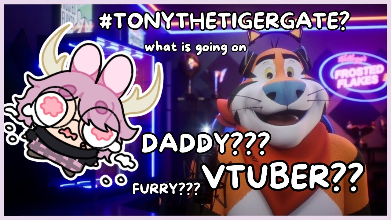 JUNIE REACTS TO TONY THE TIGER - YouTube