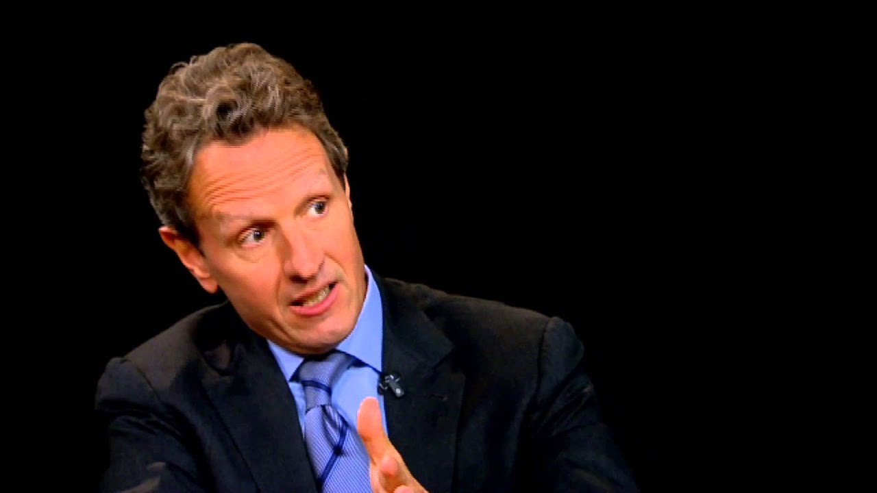 Tim Geithner on the Mistakes He Made | Charlie Rose - YouTube