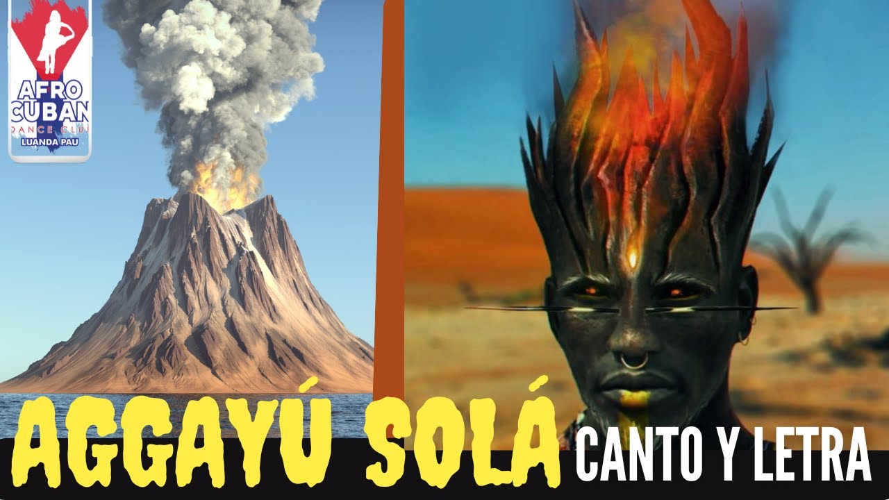 AGGAYÚ SOLÁ 🌋 REZO CANTO Y LETRA - YouTube