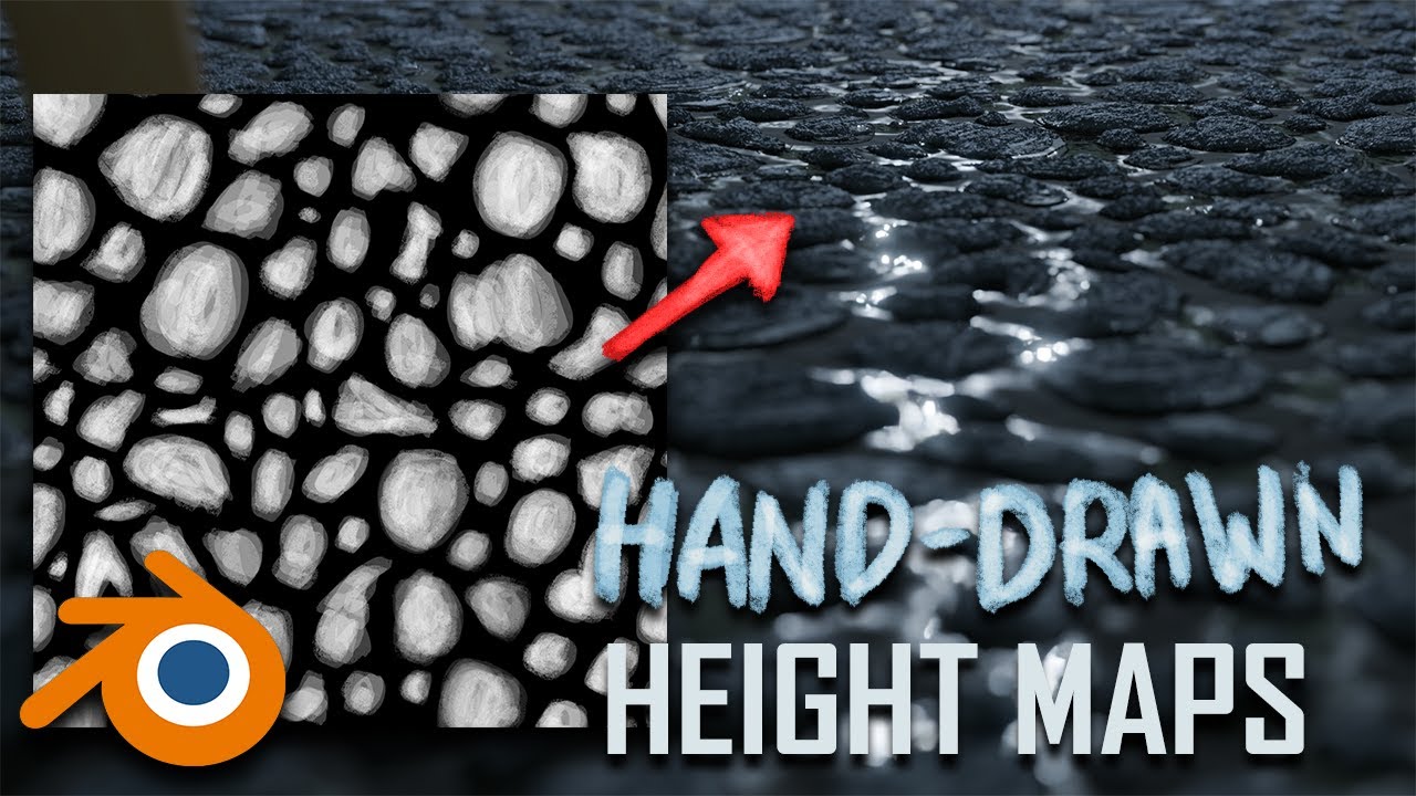 Hand-Drawn Tiled Bump Maps (And other tiling textures, too!) | Blender ...