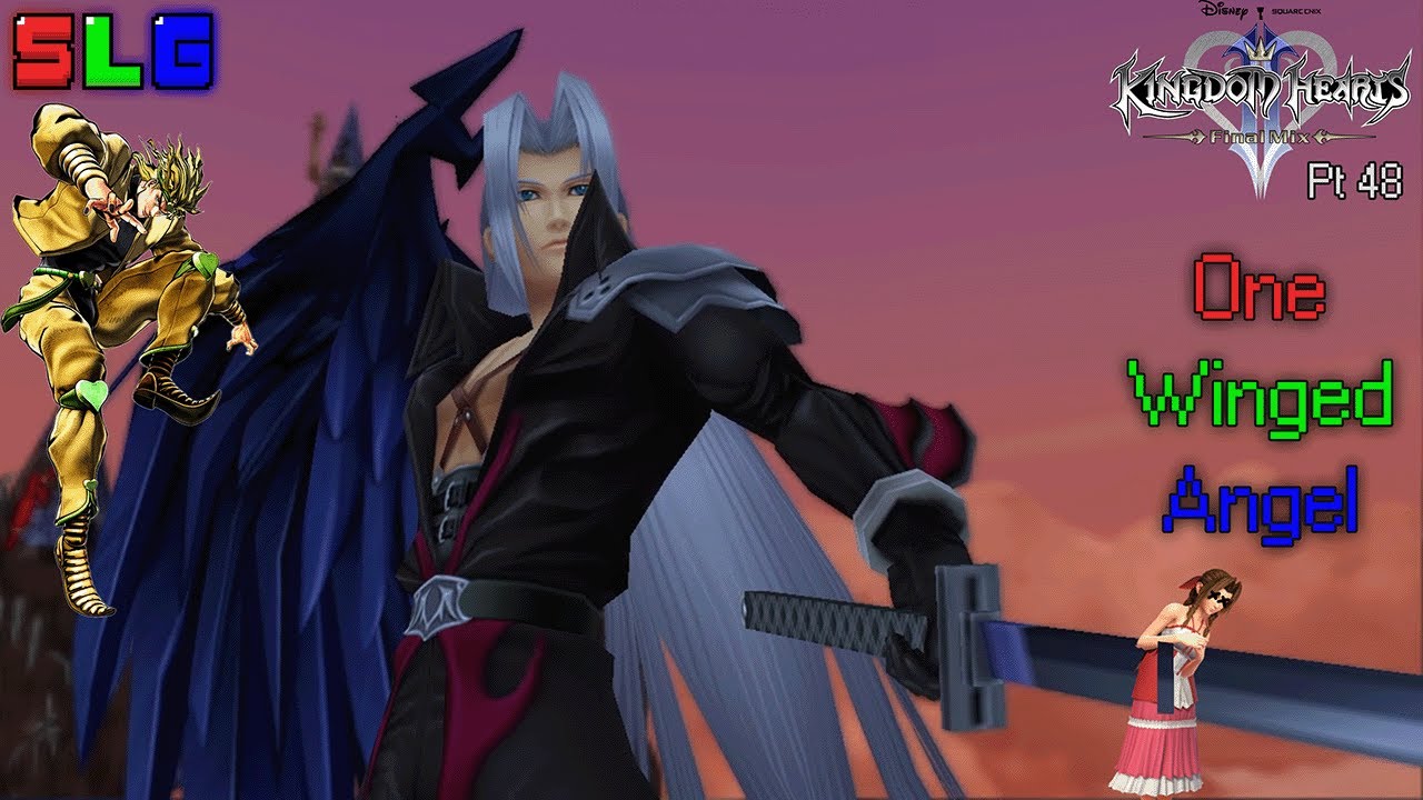 One Winged Angel | Kingdom Hearts 2 Final Mix Pt. 48 - YouTube