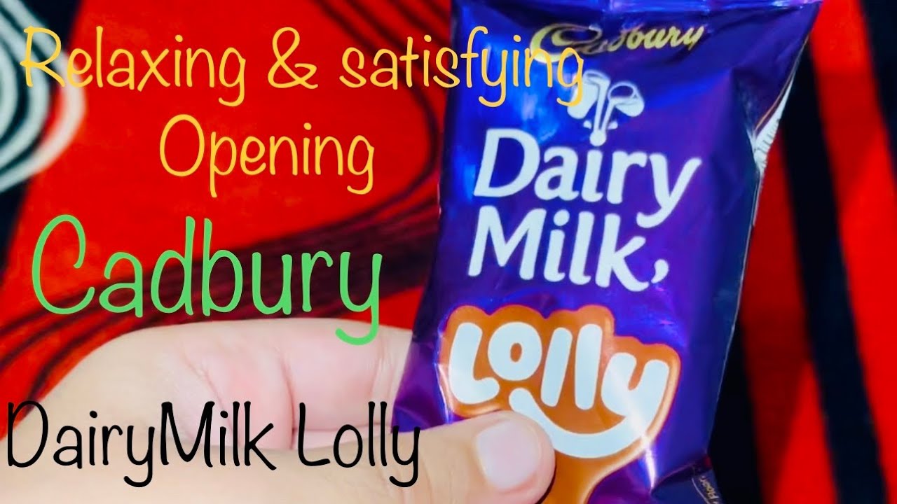 Relaxing and satisfying | Cadbury dairy milk lolly lollipop | Kids ...