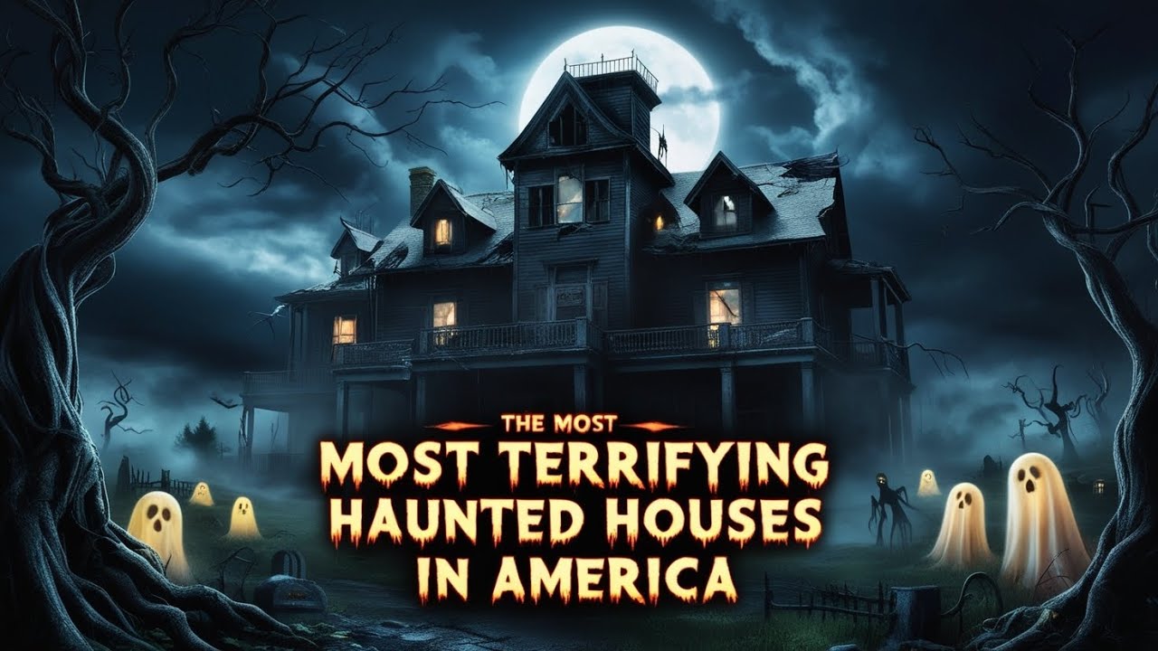 The Most Terrifying Haunted Houses in America #ghost - YouTube