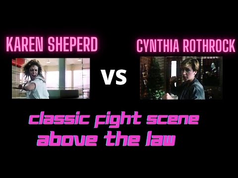 Cynthia Rothrock vs Karen Sheperd: Above the Law