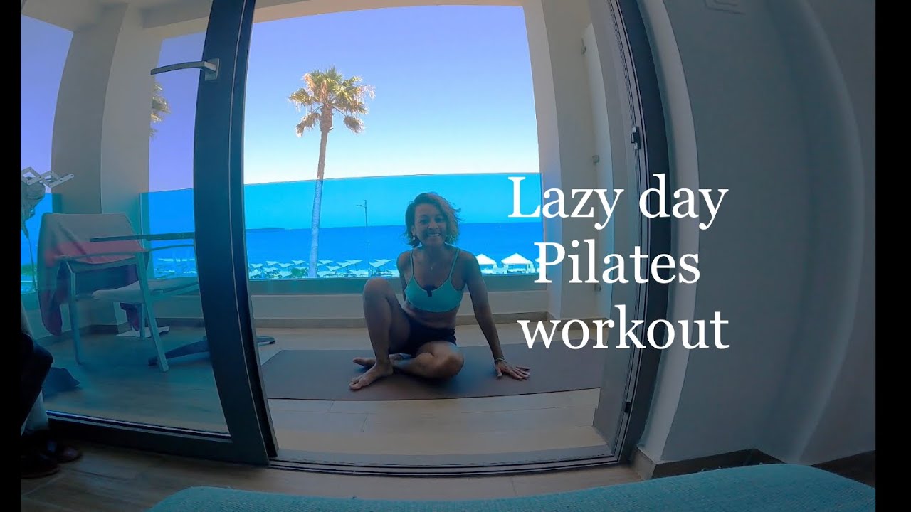 Summer-lazy pilates workout - YouTube