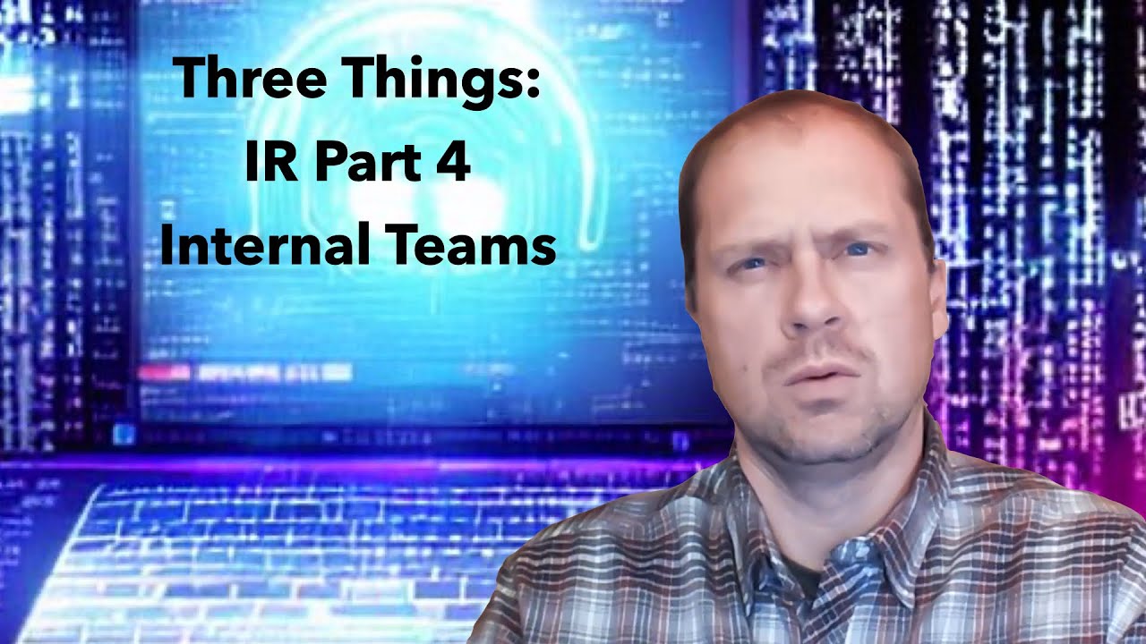 IR 4 : Internal Teams - YouTube