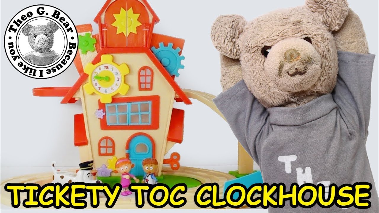 Tickety Toc Clockhouse Playset with Tommy, Tallulah, Pufferty & Track ...