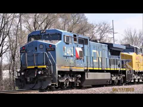 Railfanning Rare IC 2462 C40-8w Elkhart Indiana - YouTube