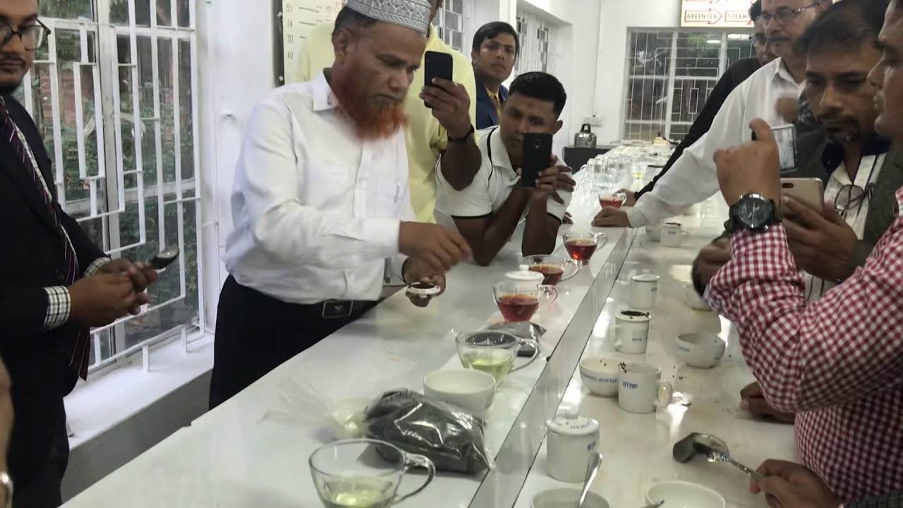 Tea Tasting training in BTRI || How to tast tea - YouTube