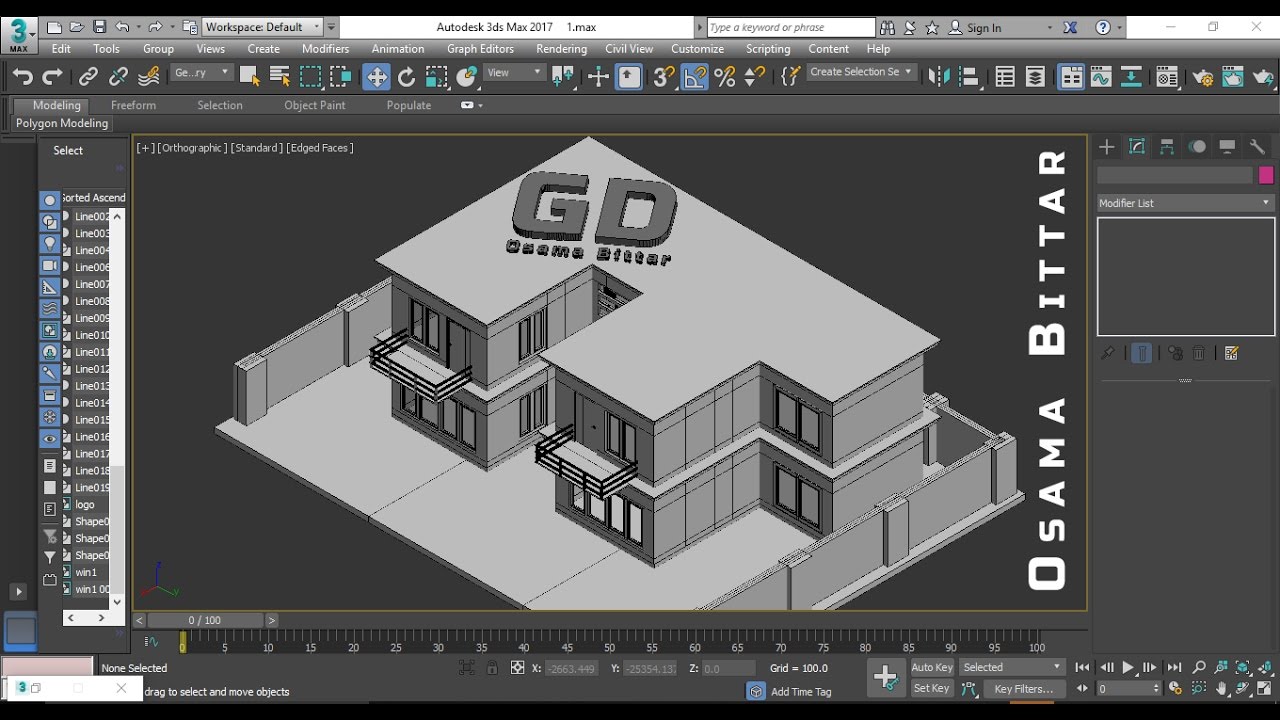 3D MAX | Professional Exterior Design - YouTube