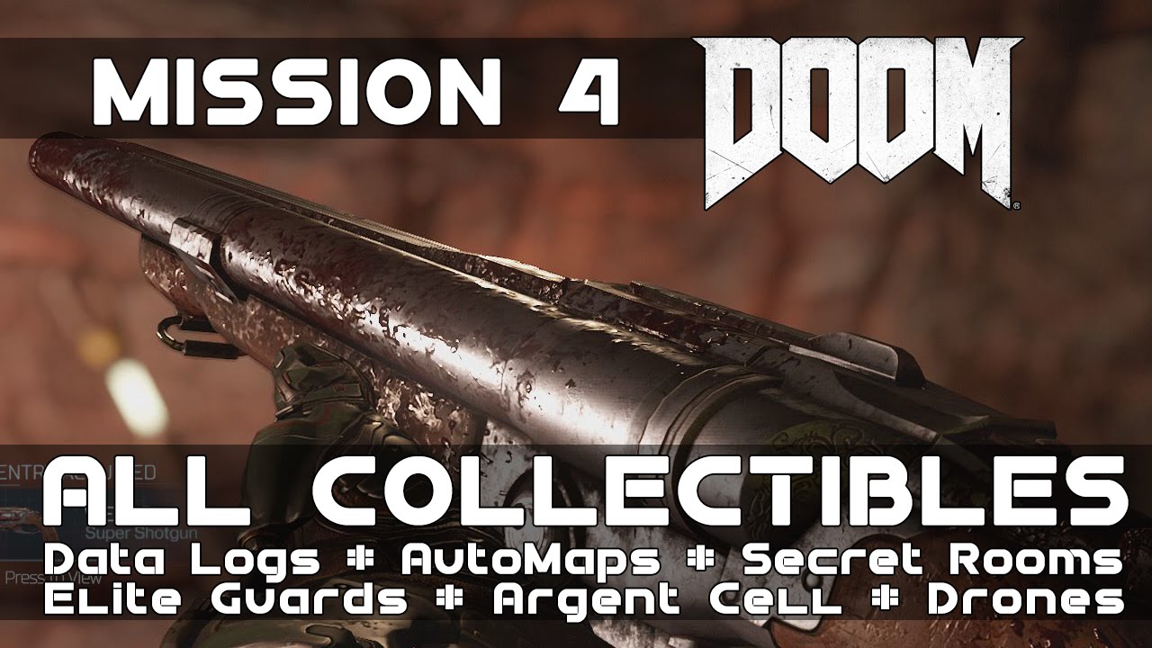 DOOM Mission 4 Collectibles & Secrets (Data Logs, Praetor Tokens ...