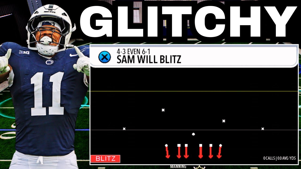 The BEST Blitzing Defense In College Football 26 - YouTube