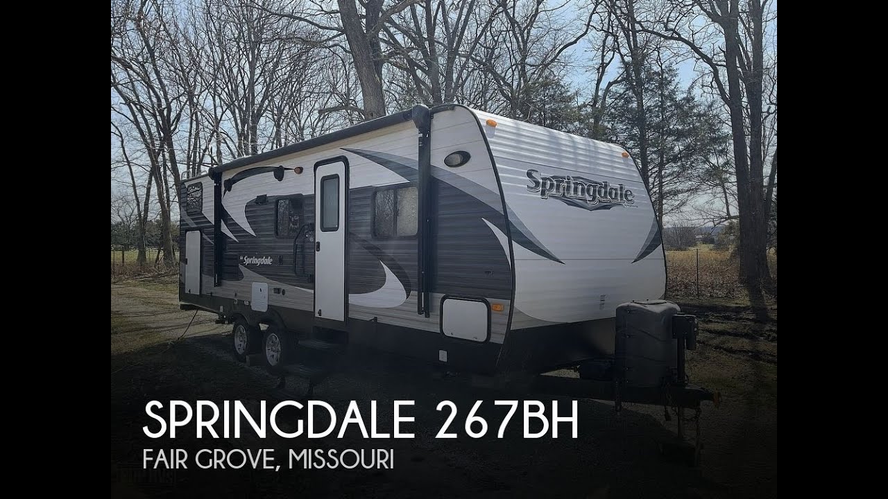 [UNAVAILABLE] Used 2015 Springdale 267BH in Fair Grove, Missouri - YouTube