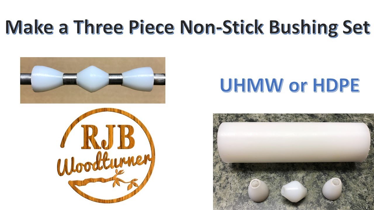 Make Your Own Three Piece Non-Stick Bushings - YouTube