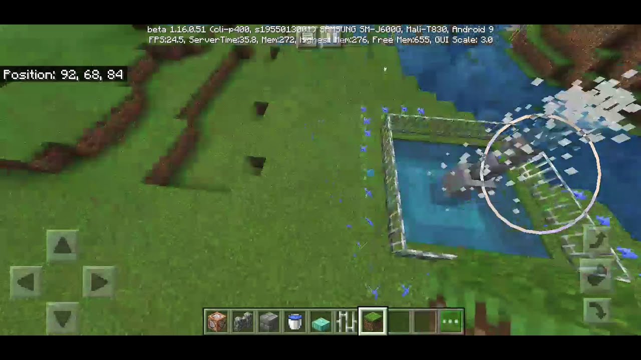 How to make water fountain in minecraft using command block - YouTube