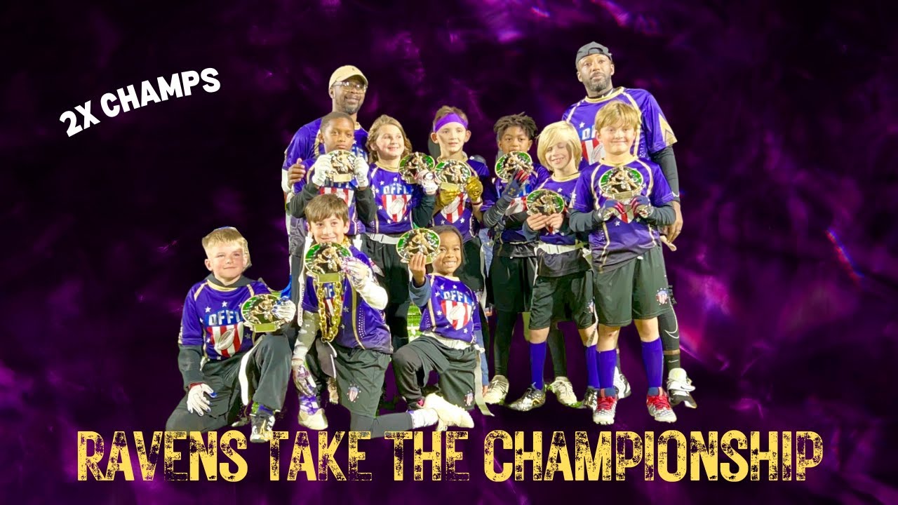 Ravens 8u WIN the Championship - 2x Champs - Go Ravens! - YouTube