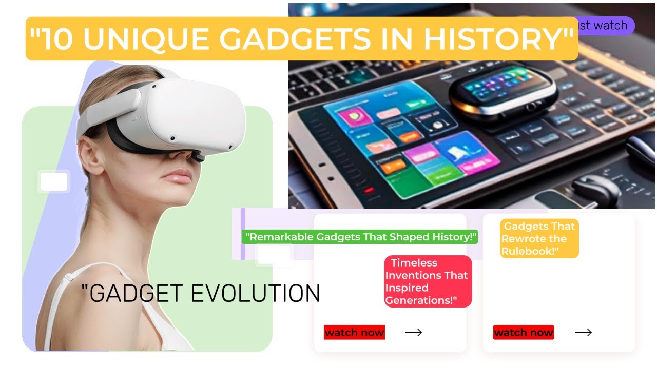 10 unique gadgets in history - YouTube